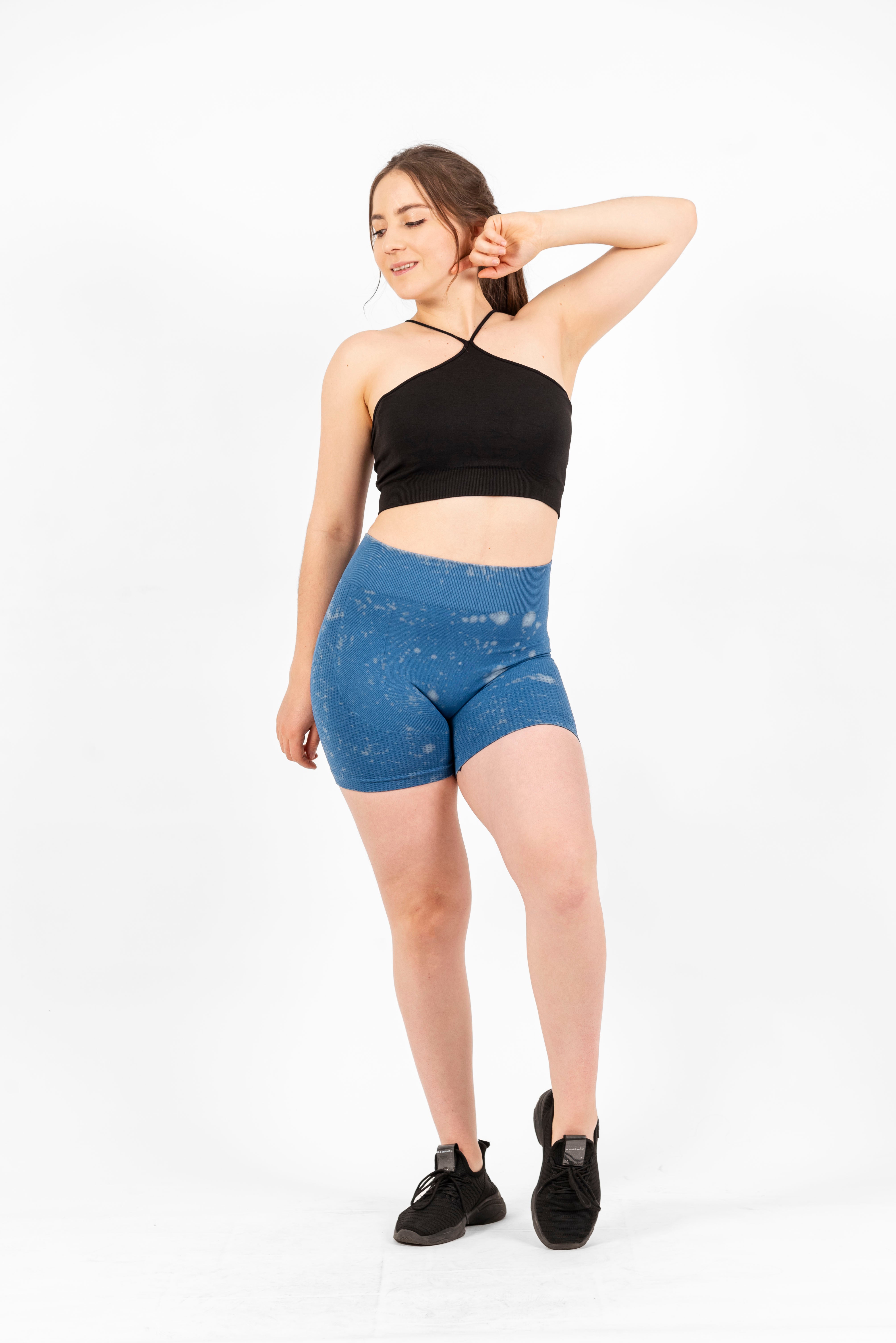 SHORT DESLAVADO CON EFECTO PUSH UP – RB SEAMLESS